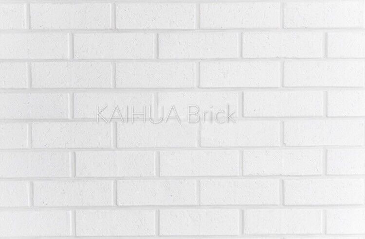 M36401 White Color Clay Face Wall Brick Long Life Thin Brick Veneer ISO ...