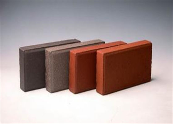 Standard Size Clay Paving Brick Interlocking Brick Pavers 30 / 40 / 50 ...