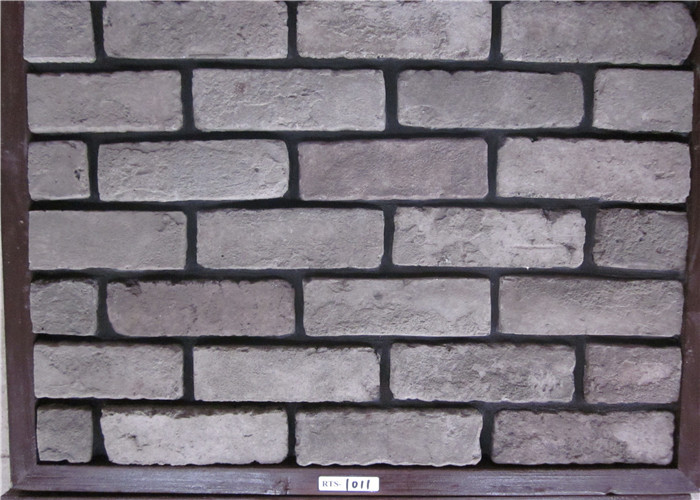 Frost Resistance Gray Artificial Faux Exterior Brick For Wall Decoration